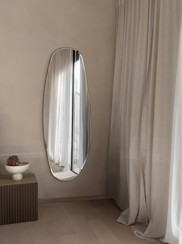 BLOSSHOLM » Opal Mirror Large | 150 x 55 cm - Asymmetrical Shaped