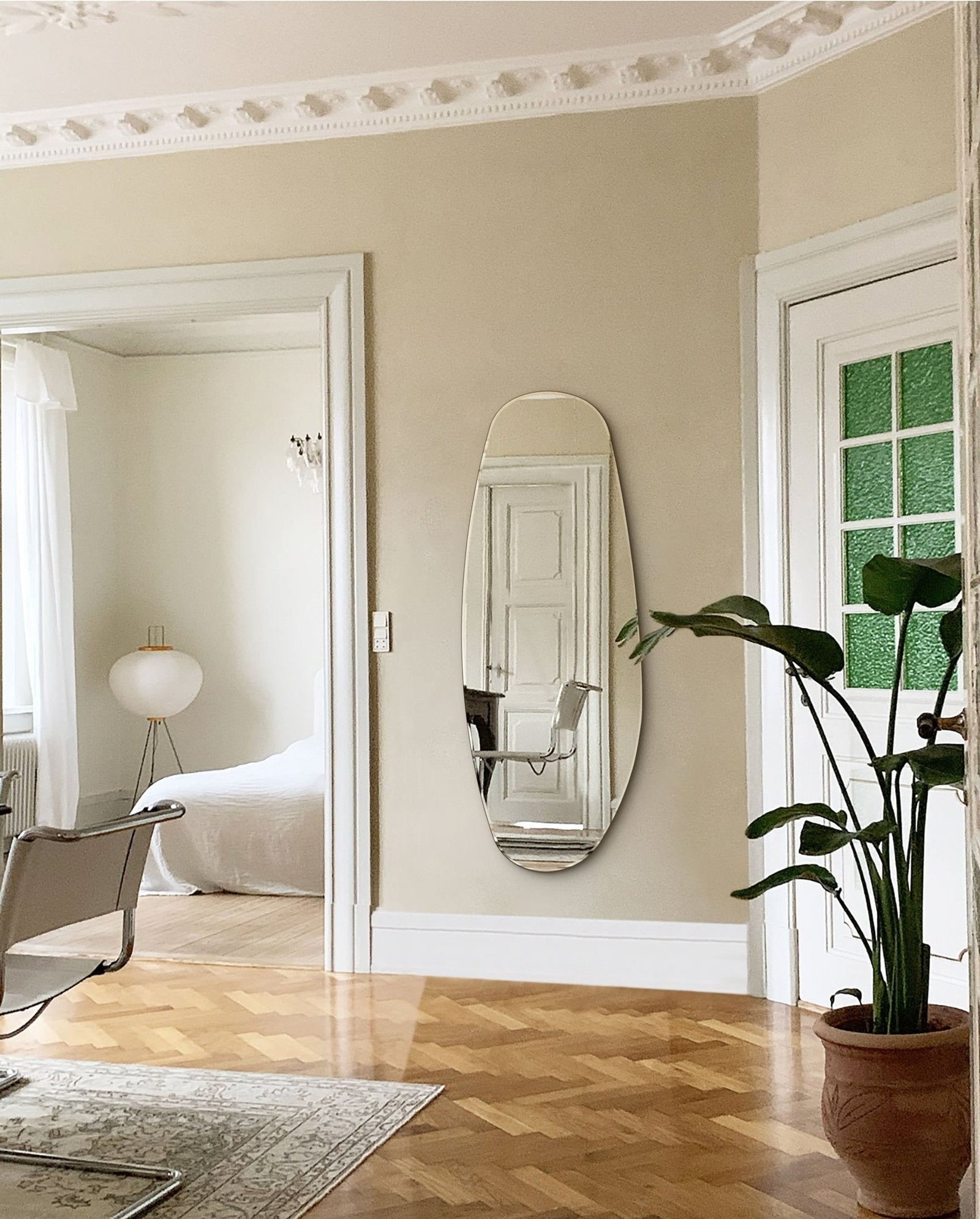 Opal mirror Large | 150 x 55 cm | Blossholm.de